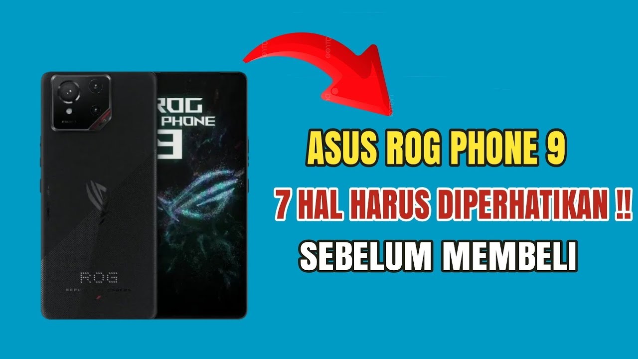 MURAH SPEK DEWA!! Kelebihan Dan Kekurangan Asus Rog Phone 9 - YouTube