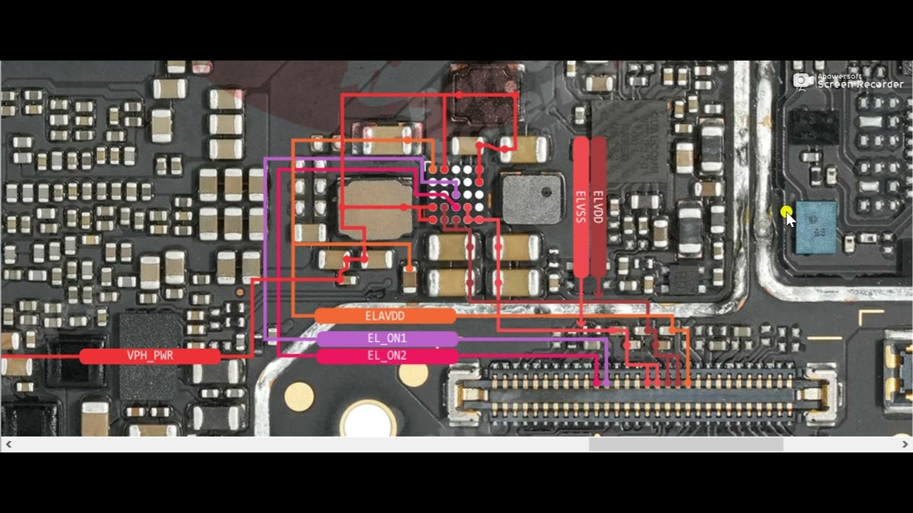 schematic diagram of redmi note 11 of LCD light - YouTube