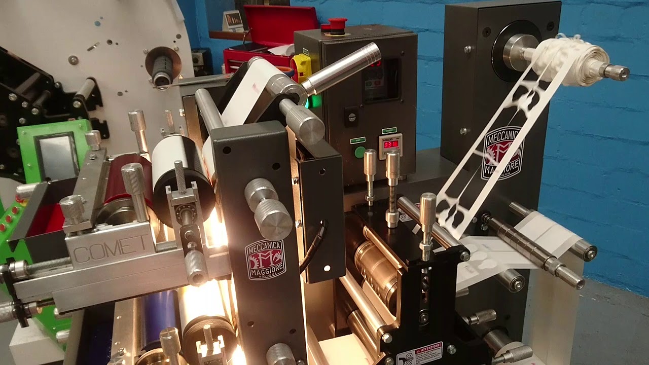 Ni 160 mini flexo press Ipack Ima Milan 2018 - YouTube