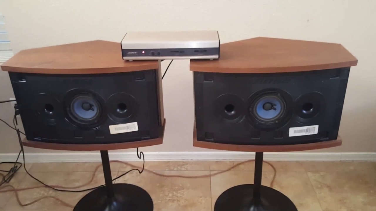 Vintage Bose 901 V Speakers Demo For Sale YouTube