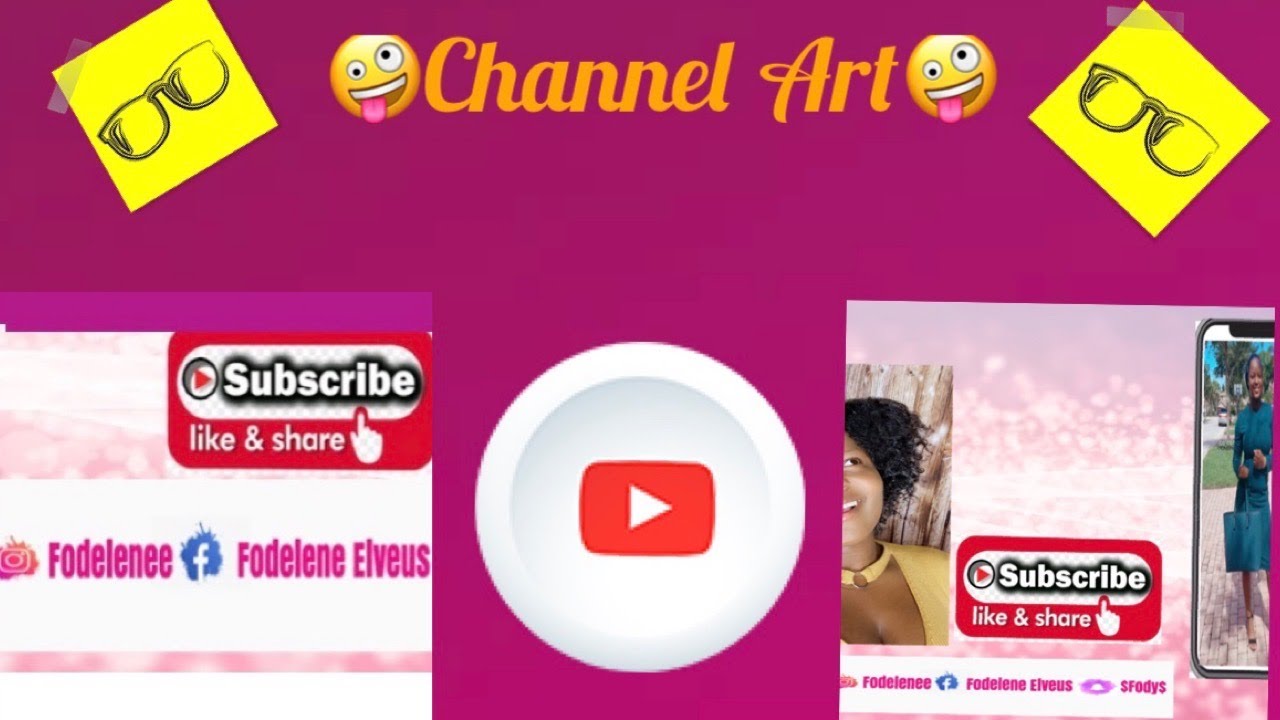 Komanw ka kreye yon Channel Art - YouTube Komanw ka kreye yon Channel Art - YouTube