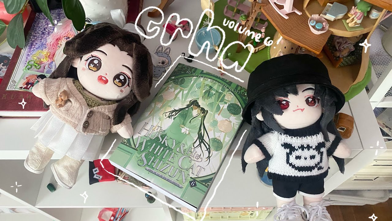 unboxing 📦 erha vol 6 book (english ver.!) 🐾 the husky and his white ...