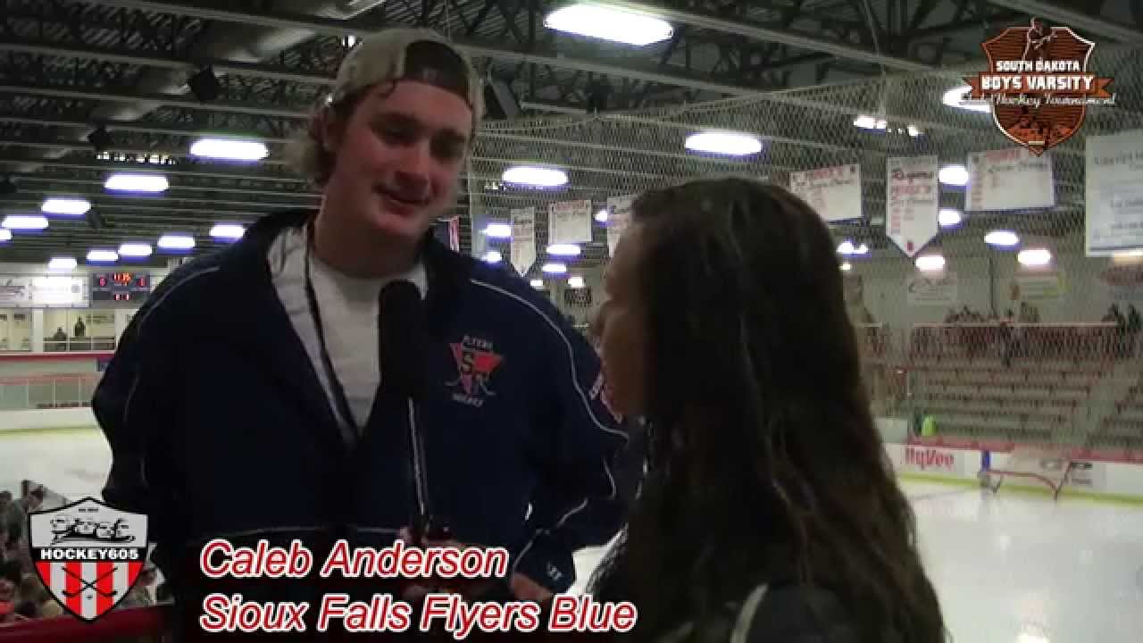 Caleb Anderson of Sioux Falls Flyers Blue - YouTube