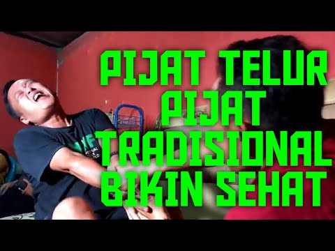 PIJAT UNIK PAKE TELOR BISA NGOBATIN SAKIT MAAG