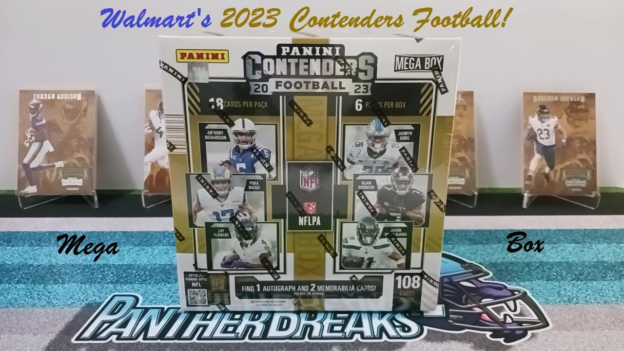 2023 Contenders Football Mega Box! A Decent Walmart Megabox!👍 - YouTube