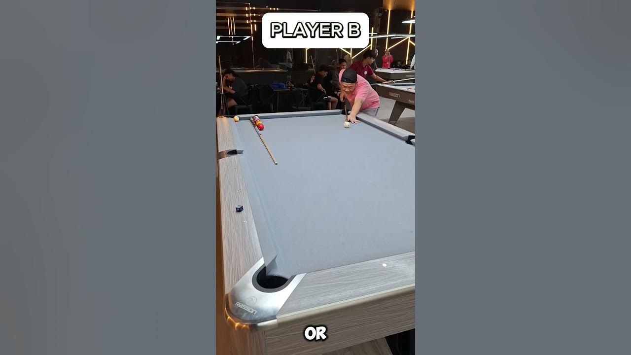Sino ang Mas Magaling na Player sa Billiards Player A o Player B? - YouTube