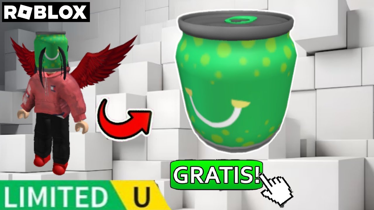 (LIMITED) ¡CONSIGUE GRATIS LATA VERDE SÚPER FÁCIL EN ROBLOX! - YouTube