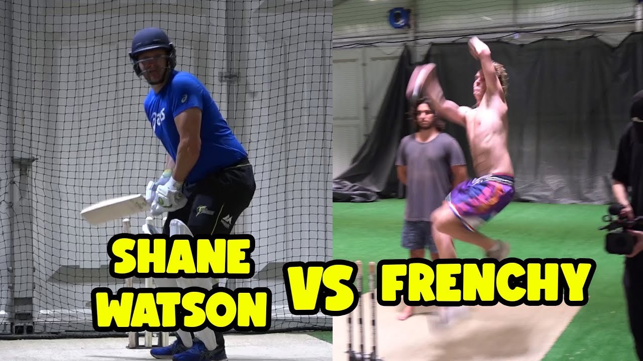 Shane Watson Vs Frenchy - The 3 Ball Game - YouTube