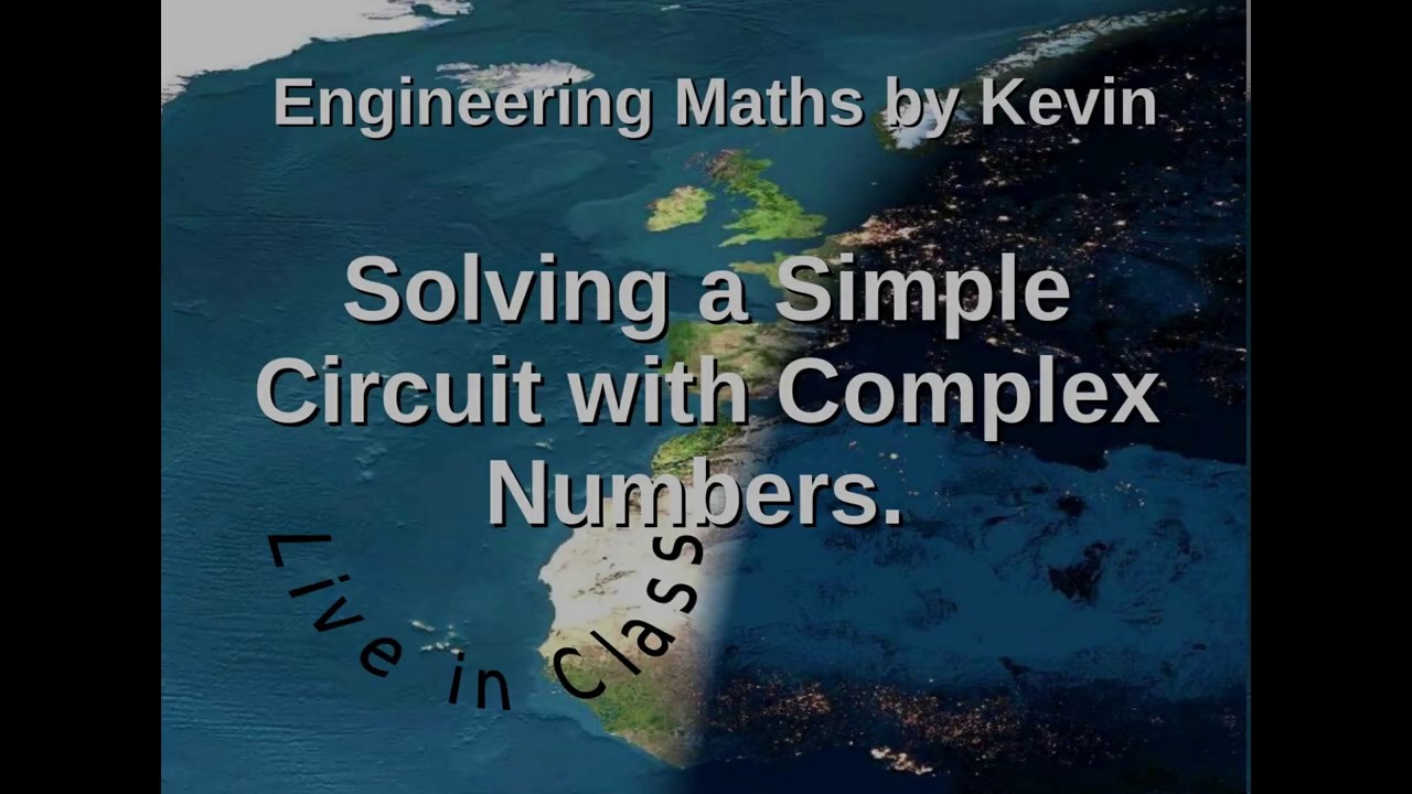 Using Complex Numbers to Find the Impedance of a Circuit - YouTube