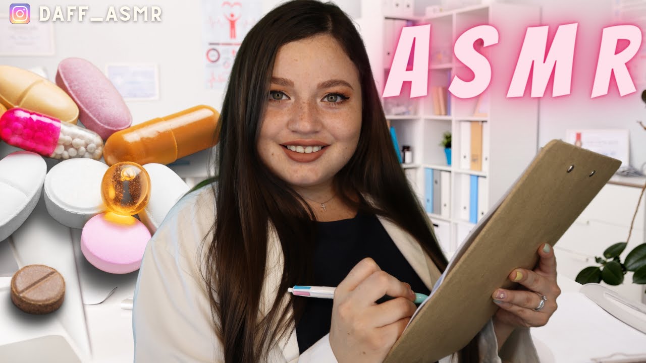 ASMR - ROLEPLAY MEDICO - REVISION GENERAL ANTES DE CLASES - TAPPING ...