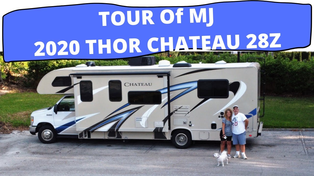 FULL MOTORHOME WALKTHROUGH TOUR | 2020 Thor Chateau 28Z - YouTube
