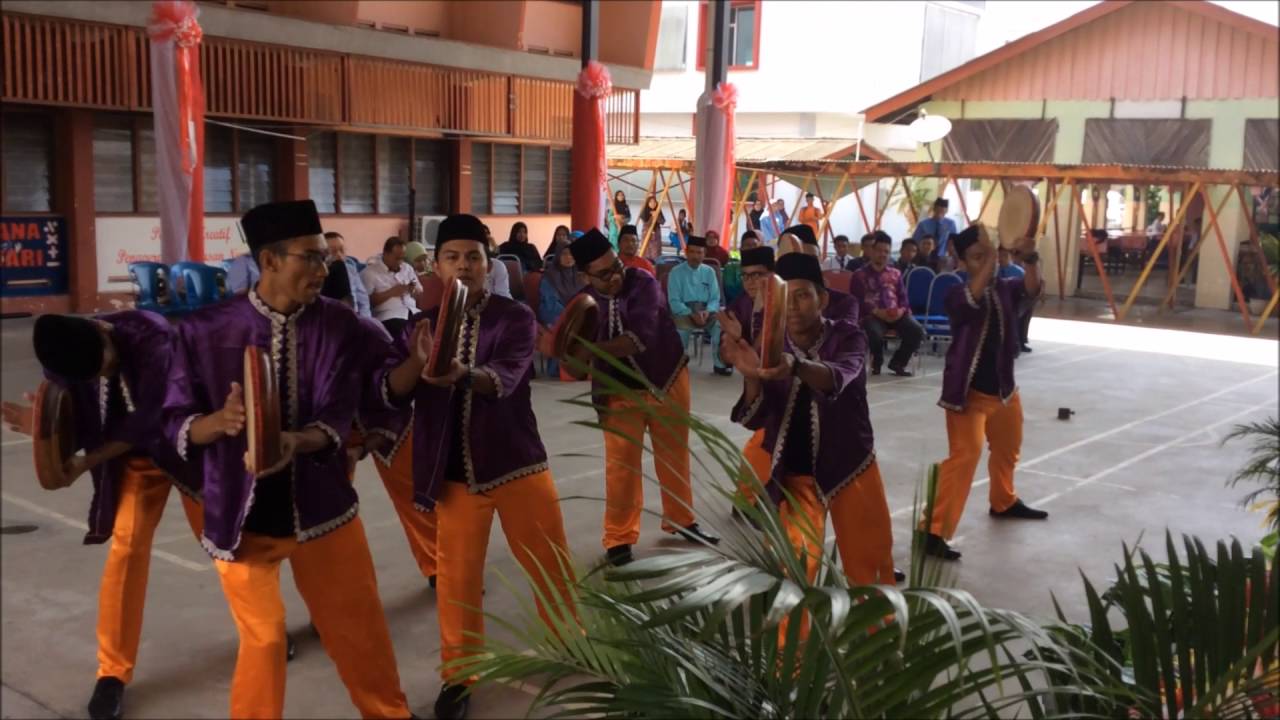 SMK TELOK DATOK ..MAJLIS PERASMIAN DEWAN ZABIR BAJURI 2016 - YouTube