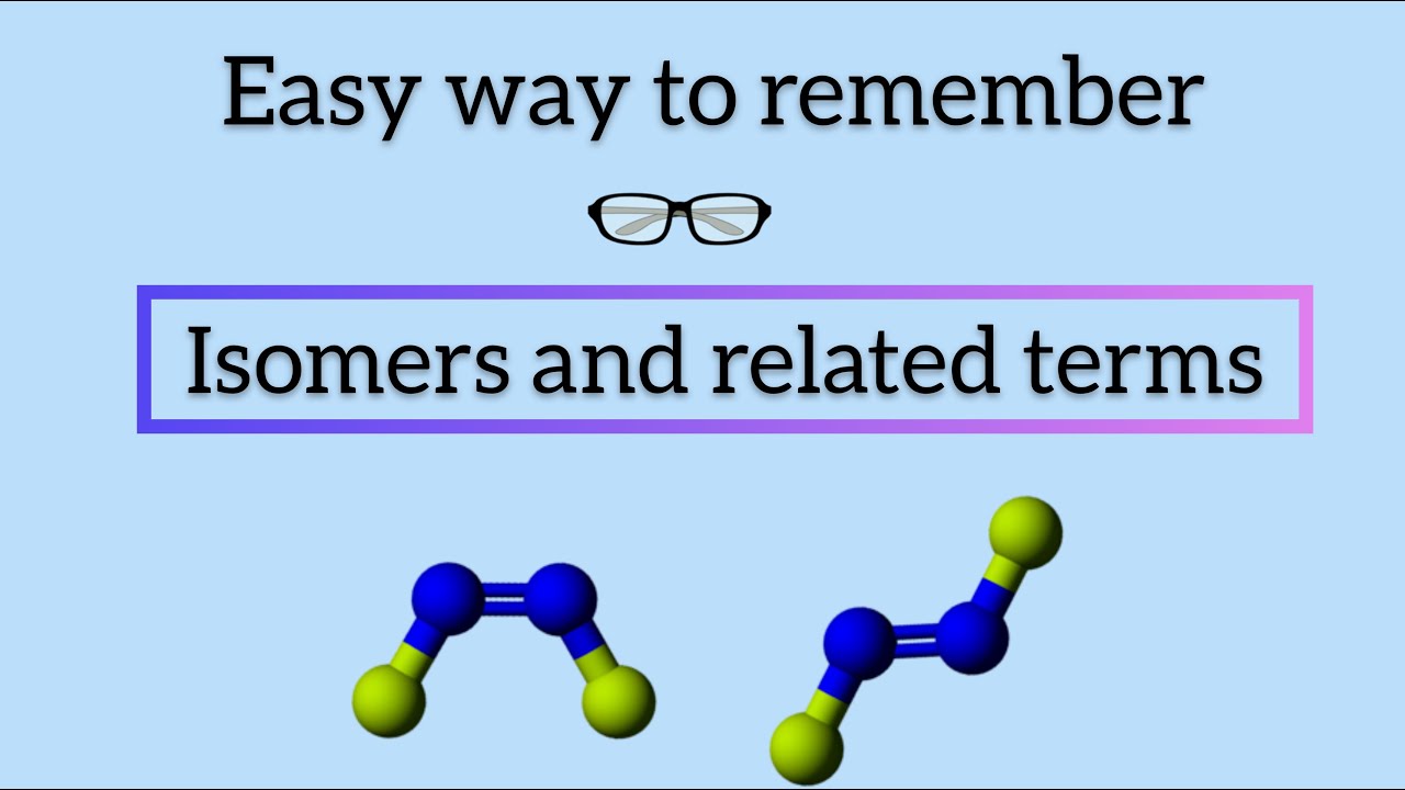 Short definitions of Isomers | Easy way | Simplified | - YouTube