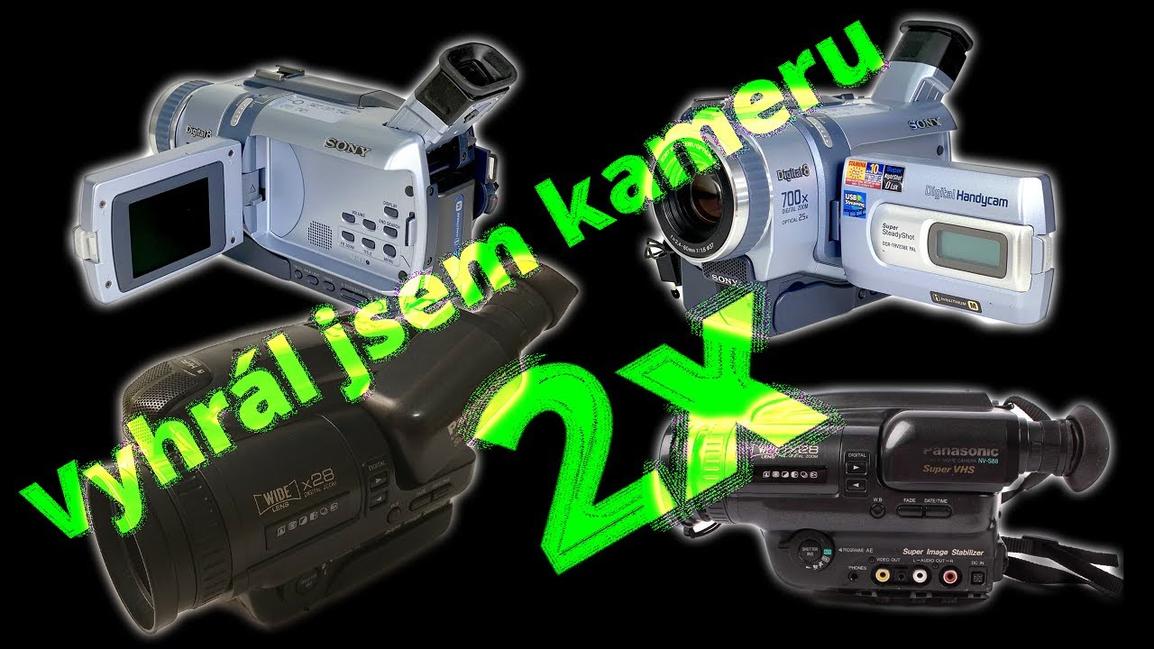 Sony DCR-TRV 240E a Panasonic NV-S88 - YouTube