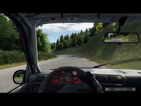 Let's go round ACs Gesamtstrecke in a BMW E30 M3 Group A