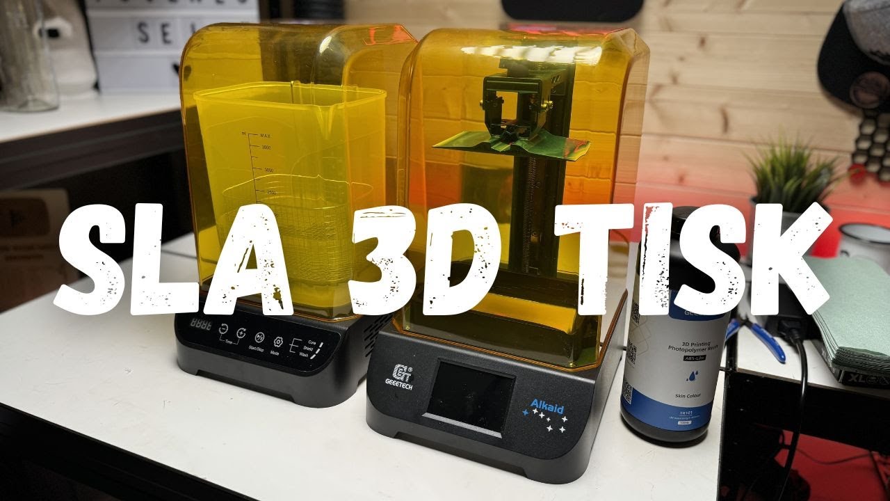 Levná SLA 3D tiskárna GEEETECH Alkaid s cenou pod 2300 Kč - YouTube