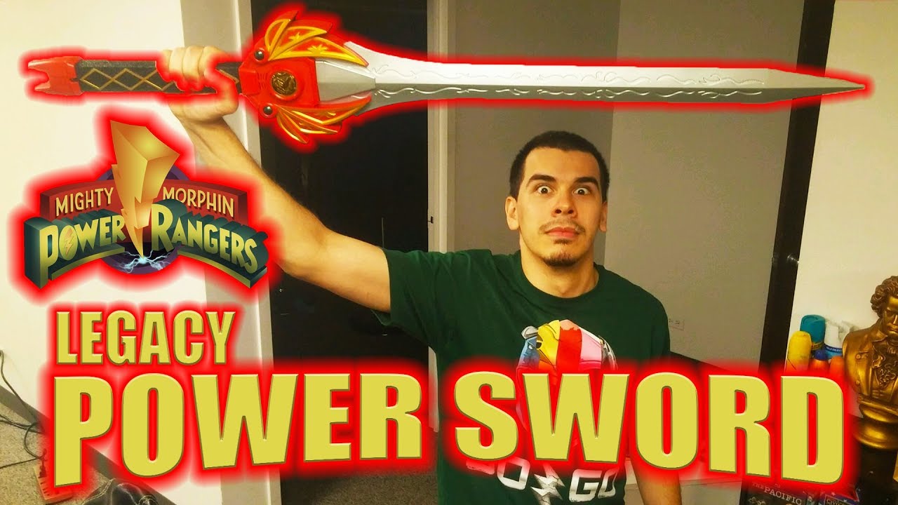 Legacy Red Ranger Power Sword Unboxing & Review (Mighty Morphin Power ...