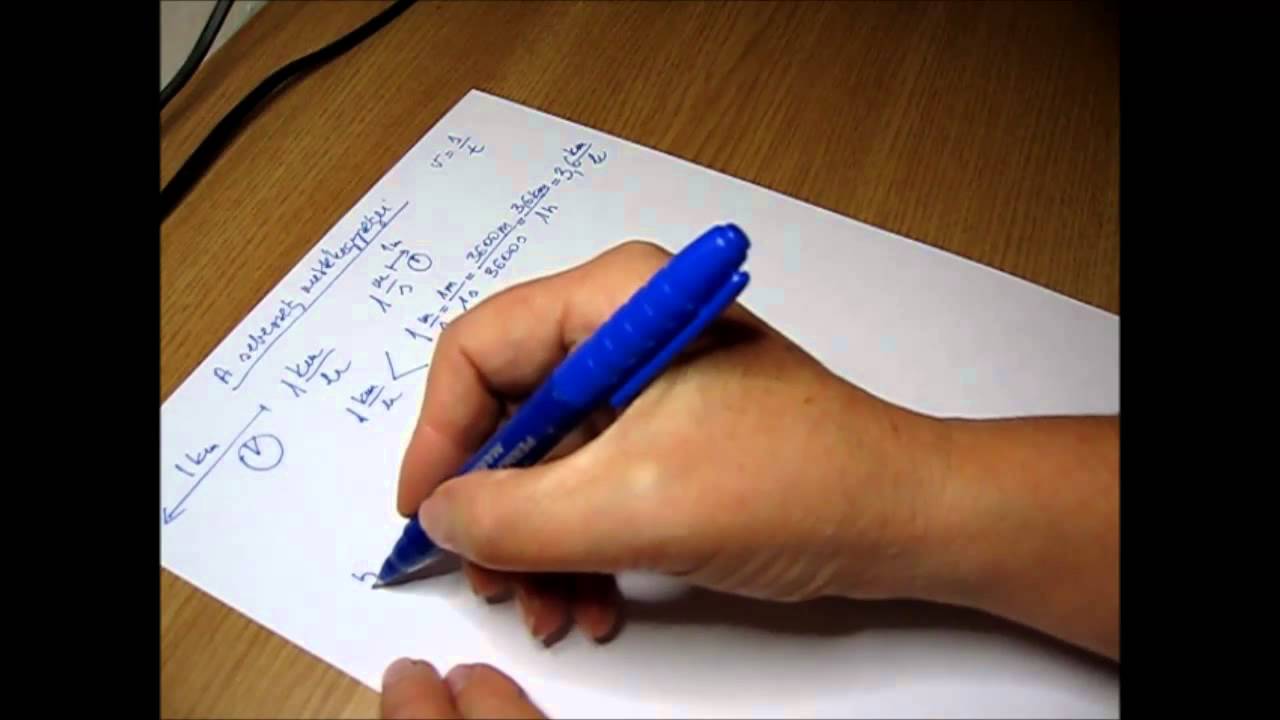 2 ProFizika R A sebesség és mértékegységei - YouTube