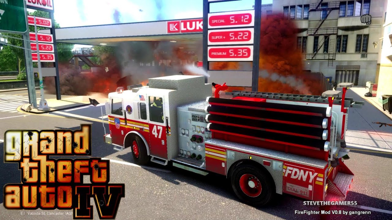 Grand Theft Auto IV - FDLC/FDNY - Day 34 with the fire department ...