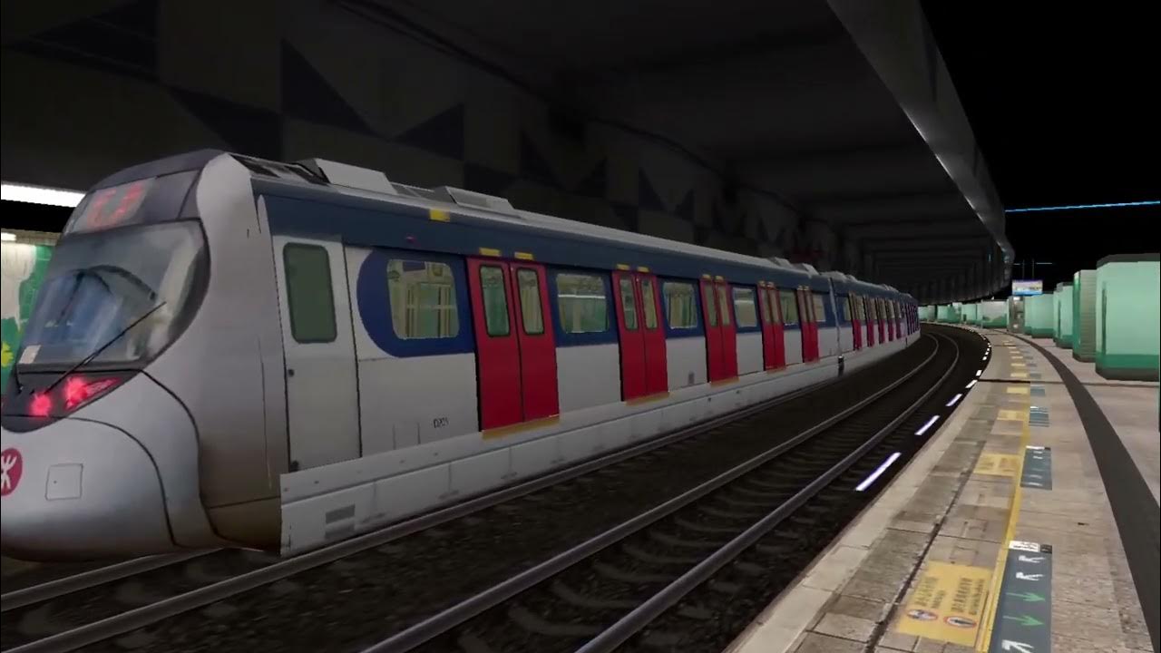 【OpenBVE】東鐵綫SP1900-Train (E201/E203) 進出旺角東站 | OpenBVE港鐵 | OpenBVE MTR - YouTube