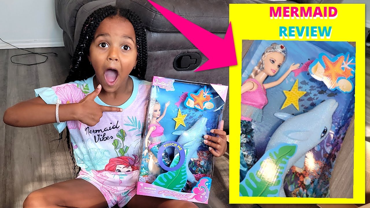 Barbie Mermaid Doll Review | Amora Princess TV - YouTube