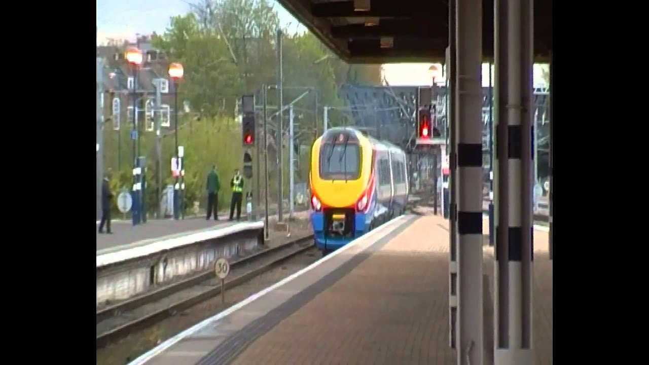 EMT Class 222, 222007, 1C77 Departing York (21st April 2012) - YouTube