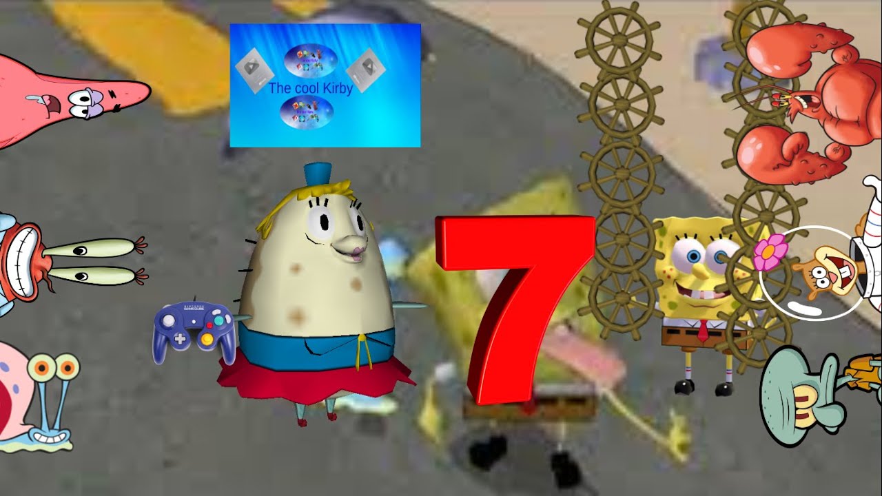 Spongebob Squarepants battle for bikini bottom part 7 Ms puff is sad ...