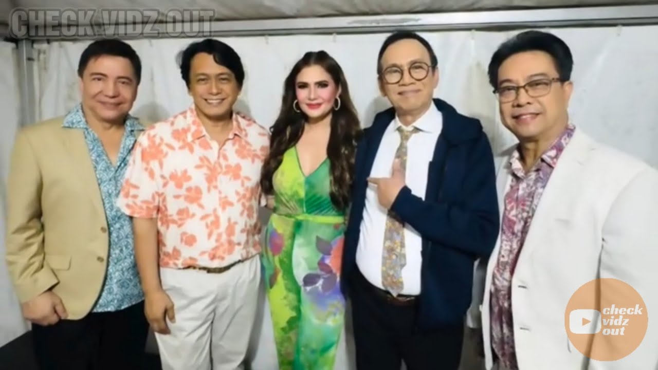VINA MORALES LUMULUNDAG ANG PUSO SA SAYA NG MAKASAMA ANG MGA IDOLO NIYA ...