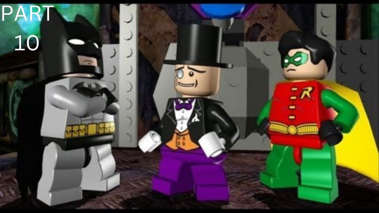 Lego Batman The Videogame Walkthrough Gameplay Part 10 Penguin's Lair ...