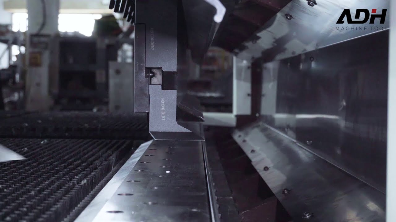 ADH Panel Bender for Bending 1.2mm Stainless Steel - YouTube