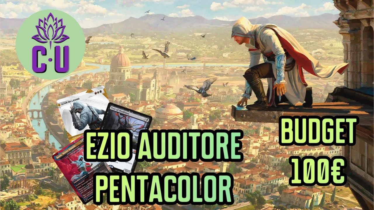DECKTECH EZIO AUDITORE PENTACOLOR ⬛🔴🟢🔵⬜ BUDGET💯 100€ COMMANDER - MTG ...