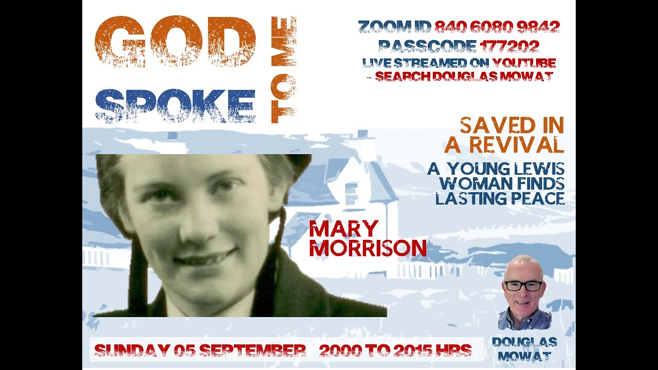 GOD SPOKE TO ME: Mary Morrison - YouTube