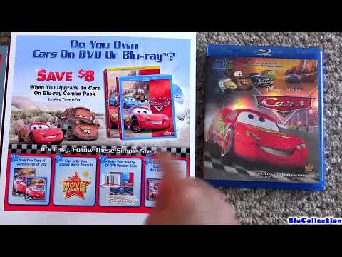 Disney Pixar CARS blu ray dvd review