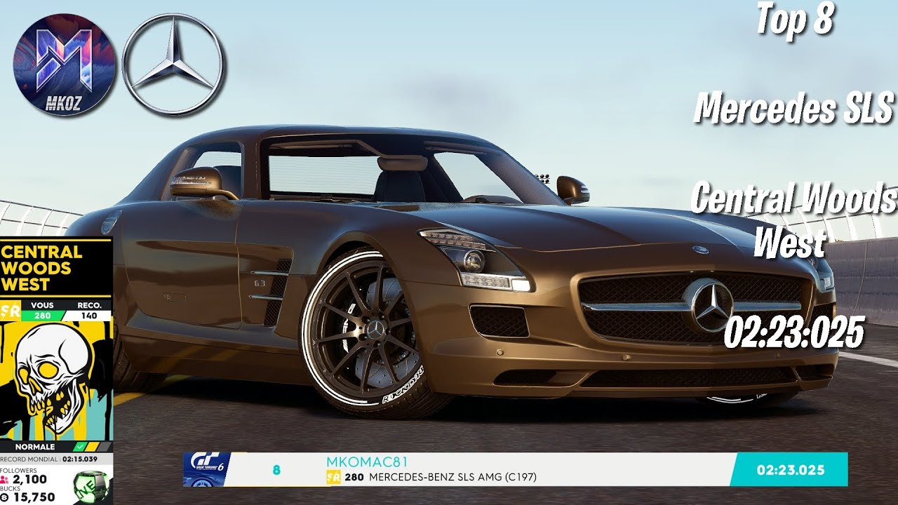 Top 8 - "Central Woods West" - Mercedes SLS AMG - The Crew 2 - YouTube