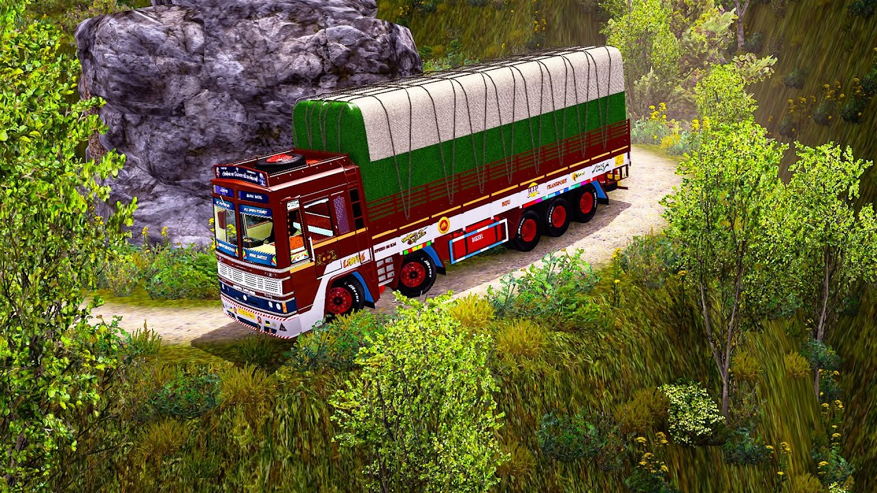 Tamil Nadu Lorry Driver Risking his Life to Deliver the Load through ...