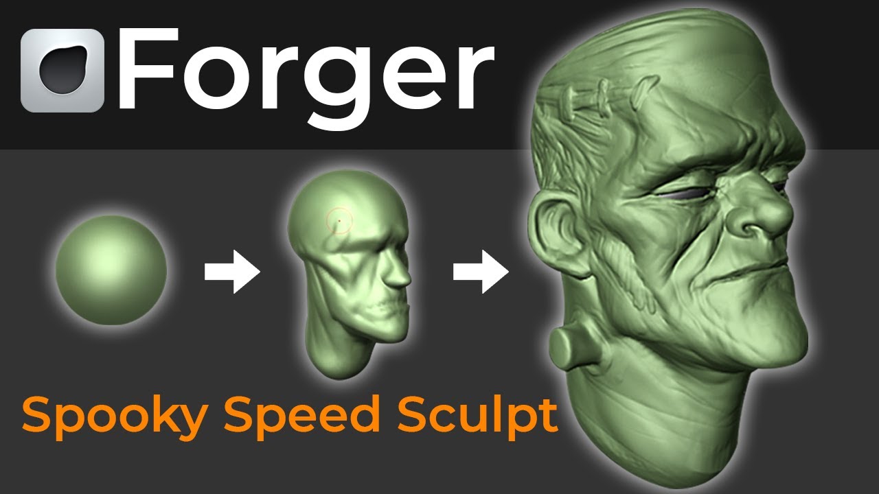 iOS Forger Spooky Speed Sculpt - YouTube