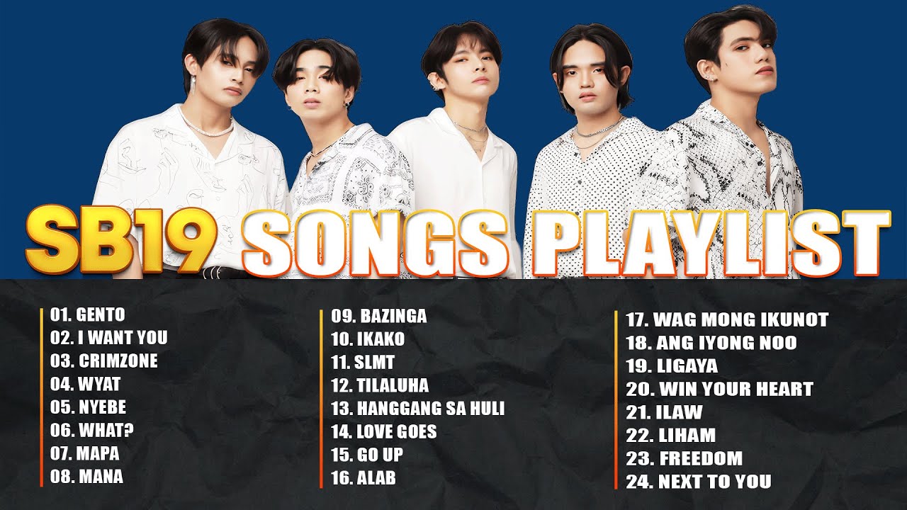 SB19 NEW SONGS PLAYLIST 2023 - SB19, Bamboo, Ylona Garcia, Inigo ...