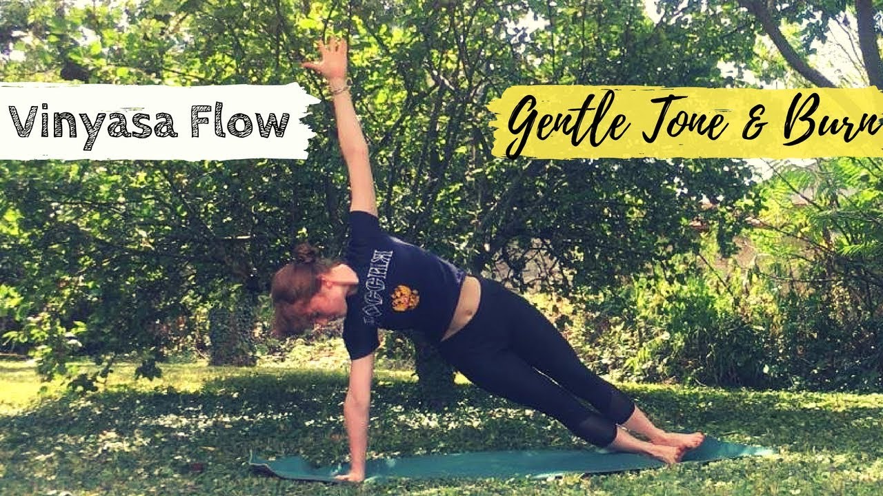 Gentle Vinyasa Yoga Flow - Tonnerre, France - YouTube