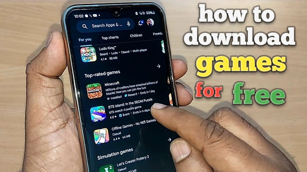 how to download games for free on Google play store | free online games ...