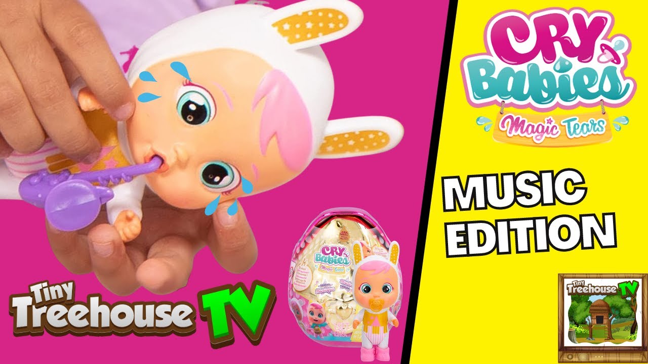 Music Edition Magical Unboxing of Cry Babies Magic Tears Toy Dolls ...