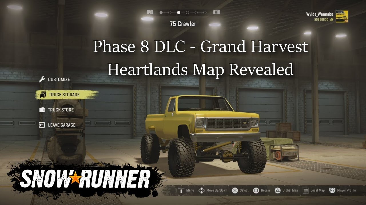 SNOWRUNNER - Map Revealing - Phase 8 DLC - Heartlands Map - YouTube