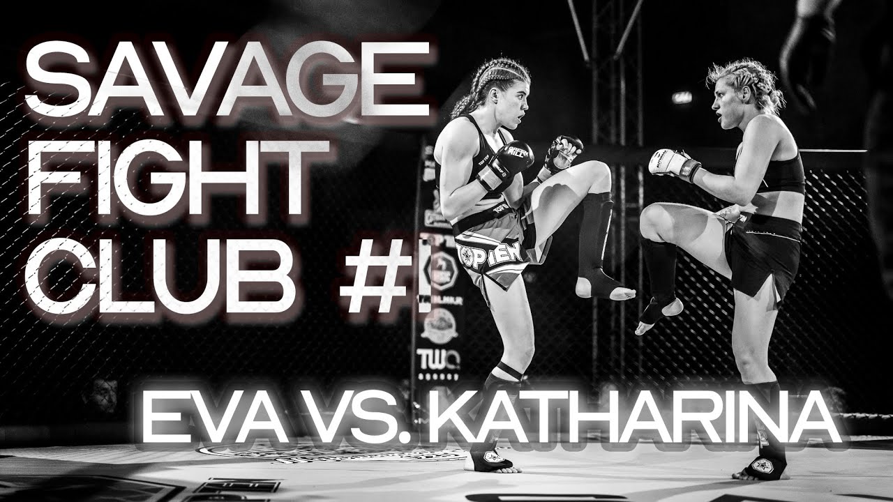 Savage Fight Club #1 Katharina vs Eva - YouTube