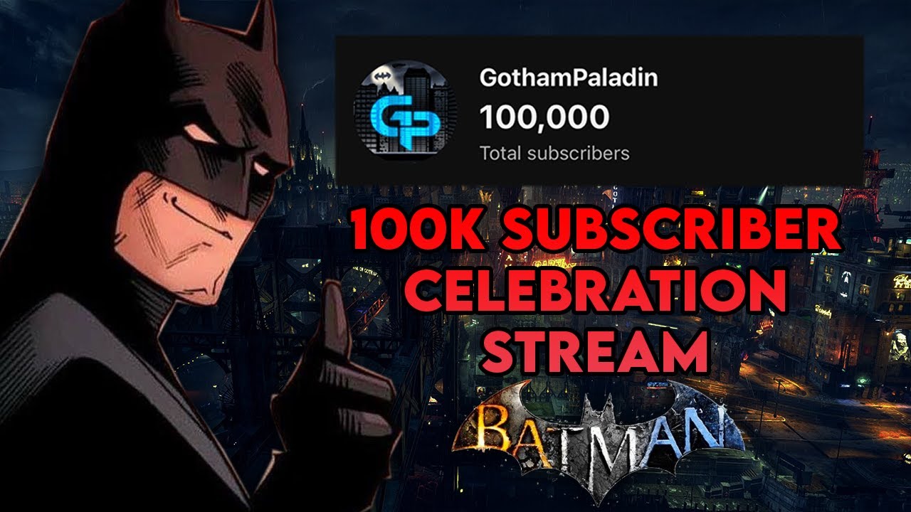 100K SUBSCRIBER CELEBRATION STREAM - YouTube
