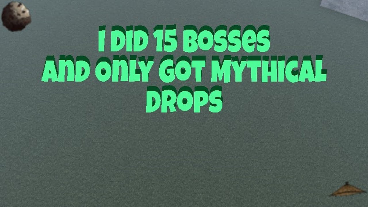 [Project Slayers] Doing Bosses But I Only Get MYTHIC Drops - YouTube