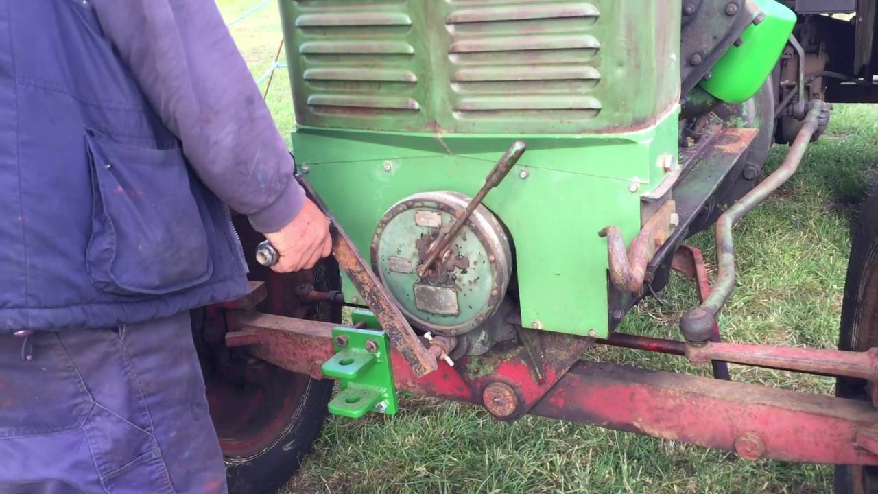 ECO TRACTOR STARTING UP - YouTube