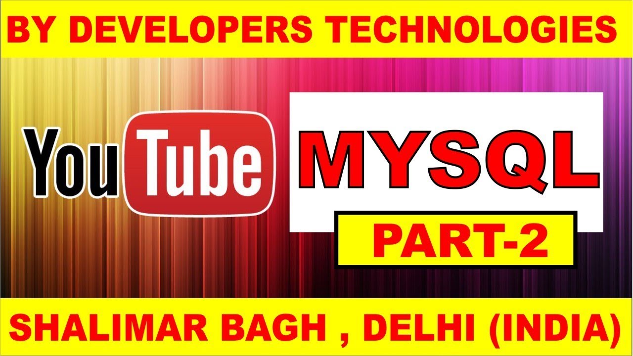 MySQL Queries Database Part 2 Hindi Tutorial Learn MYSQL Commands YouTube mysql-queries-database-part-2-hindi-tutorial-learn-mysql-commands-youtube
