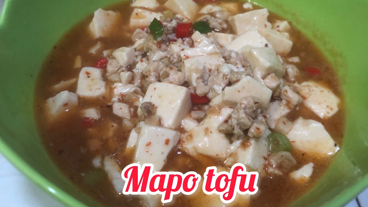 Resep mapo tofu rumahan - YouTube