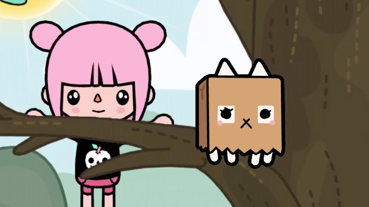 Toca Life World - Cat stuck in tree | #shorts Toca Boca TikToks viral ...