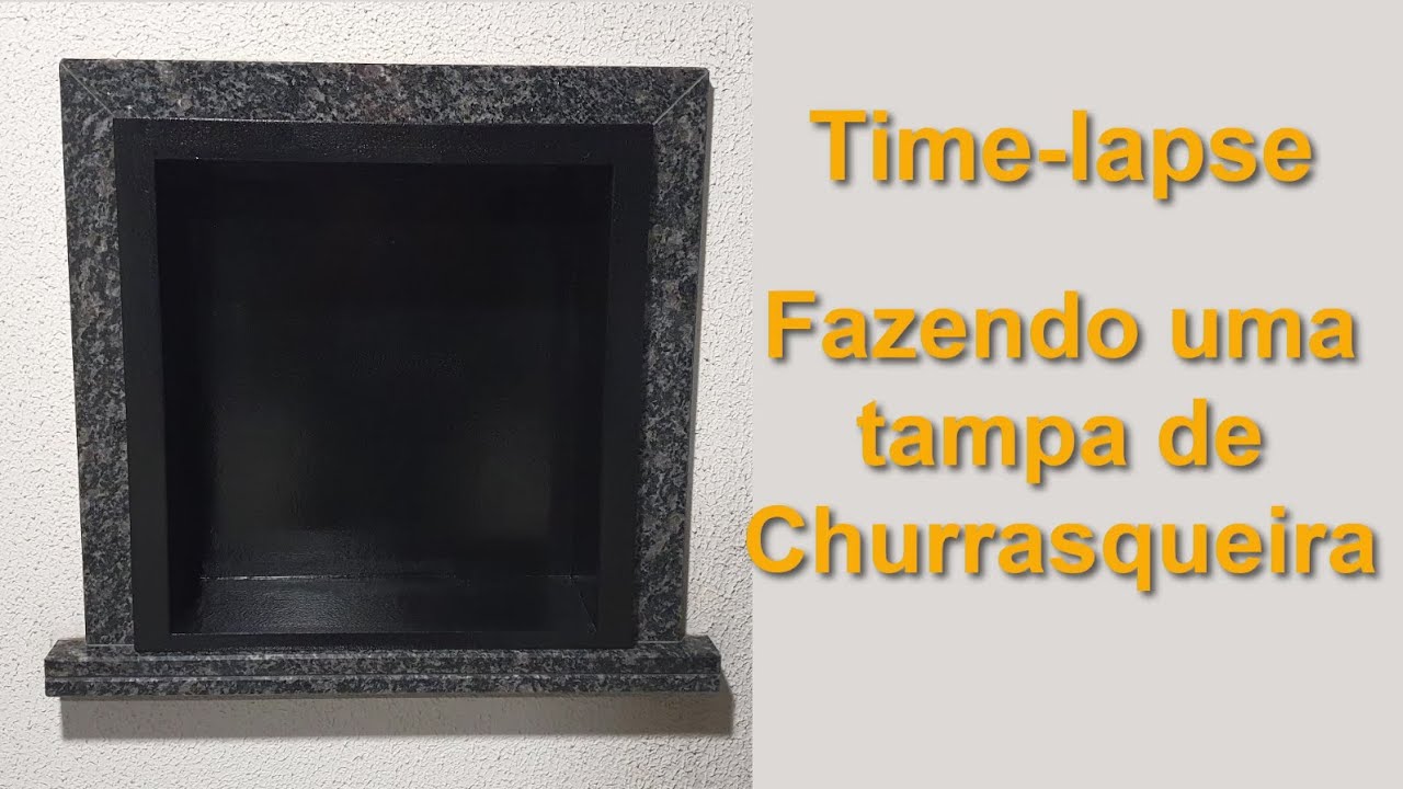 Fazendo uma TAMPA PARA CHURRASQUEIRA - YouTube