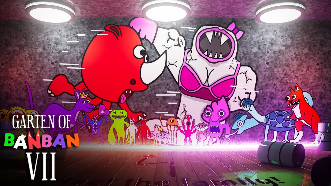 Garten of Banban 7 - ALL NEW BOSSES (Gameplay #4) - YouTube